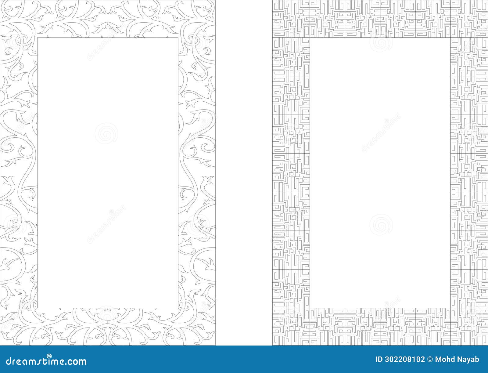 Vector Image.sandblast.abstraction Border Design Pattern Stock Vector ...