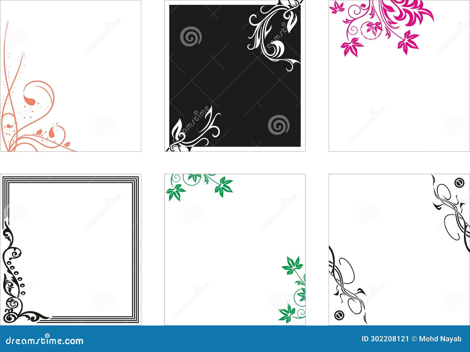 Vector Image.sandblast.abstraction Border Design Pattern Stock Vector ...