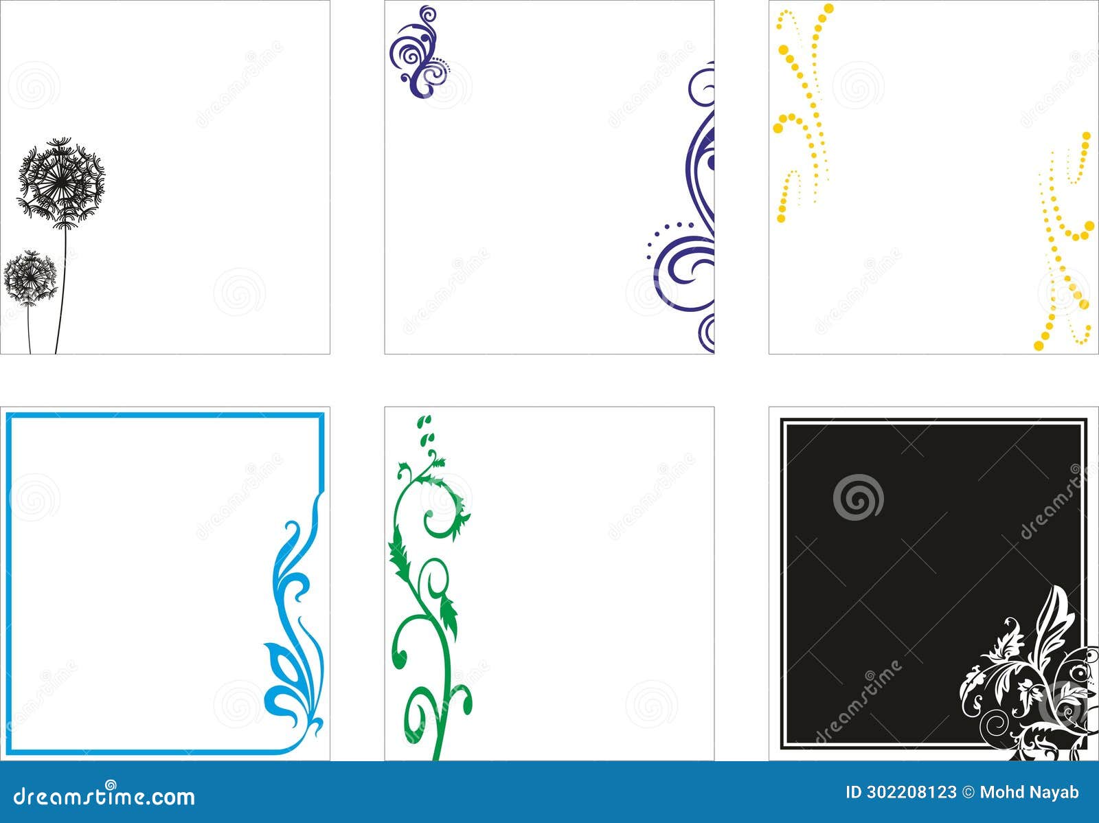 Vector Image.sandblast.abstraction Border Design Pattern Stock Vector ...