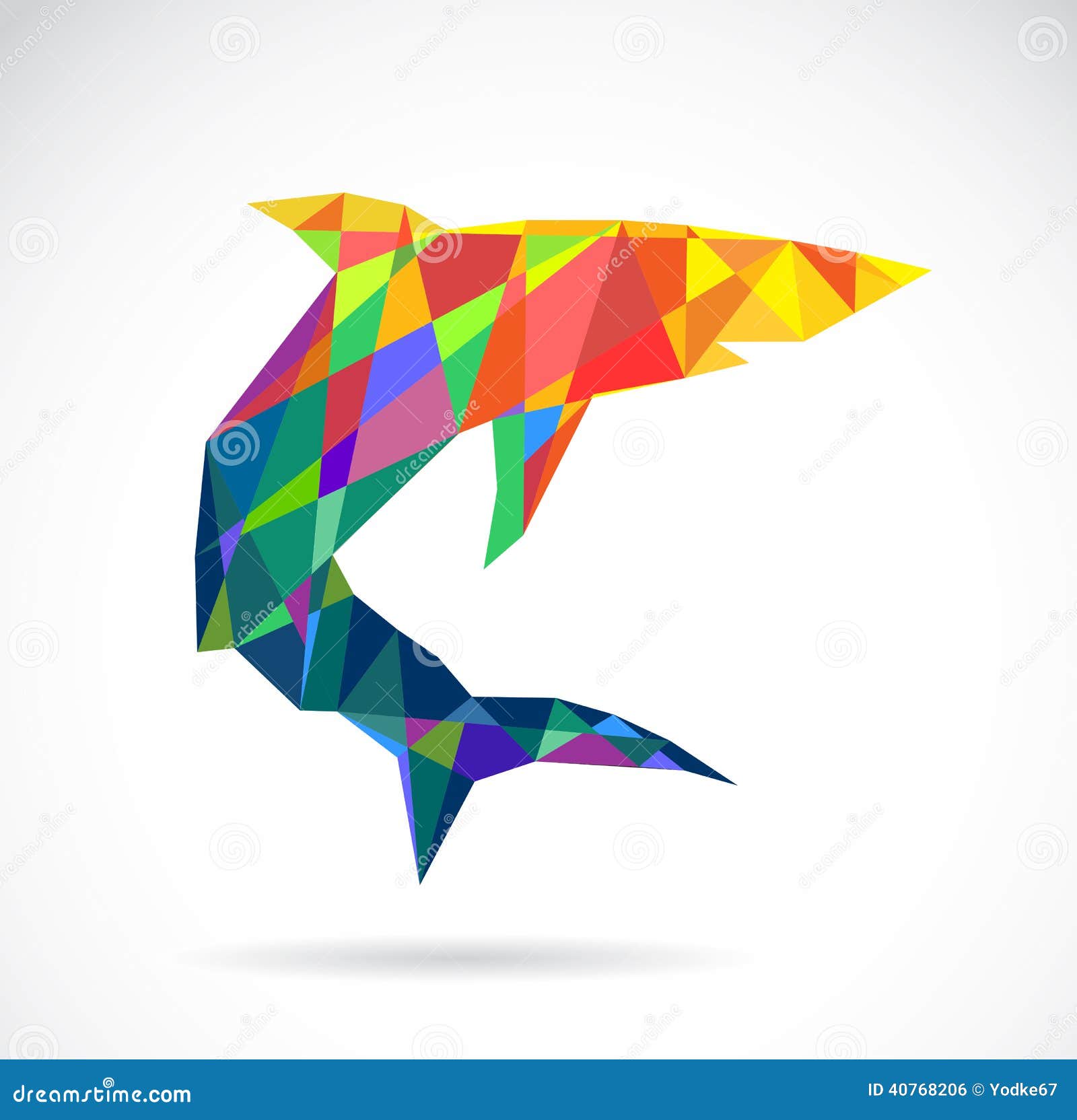 Shark Design Illustration Cartoon Vector | CartoonDealer.com #165594431
