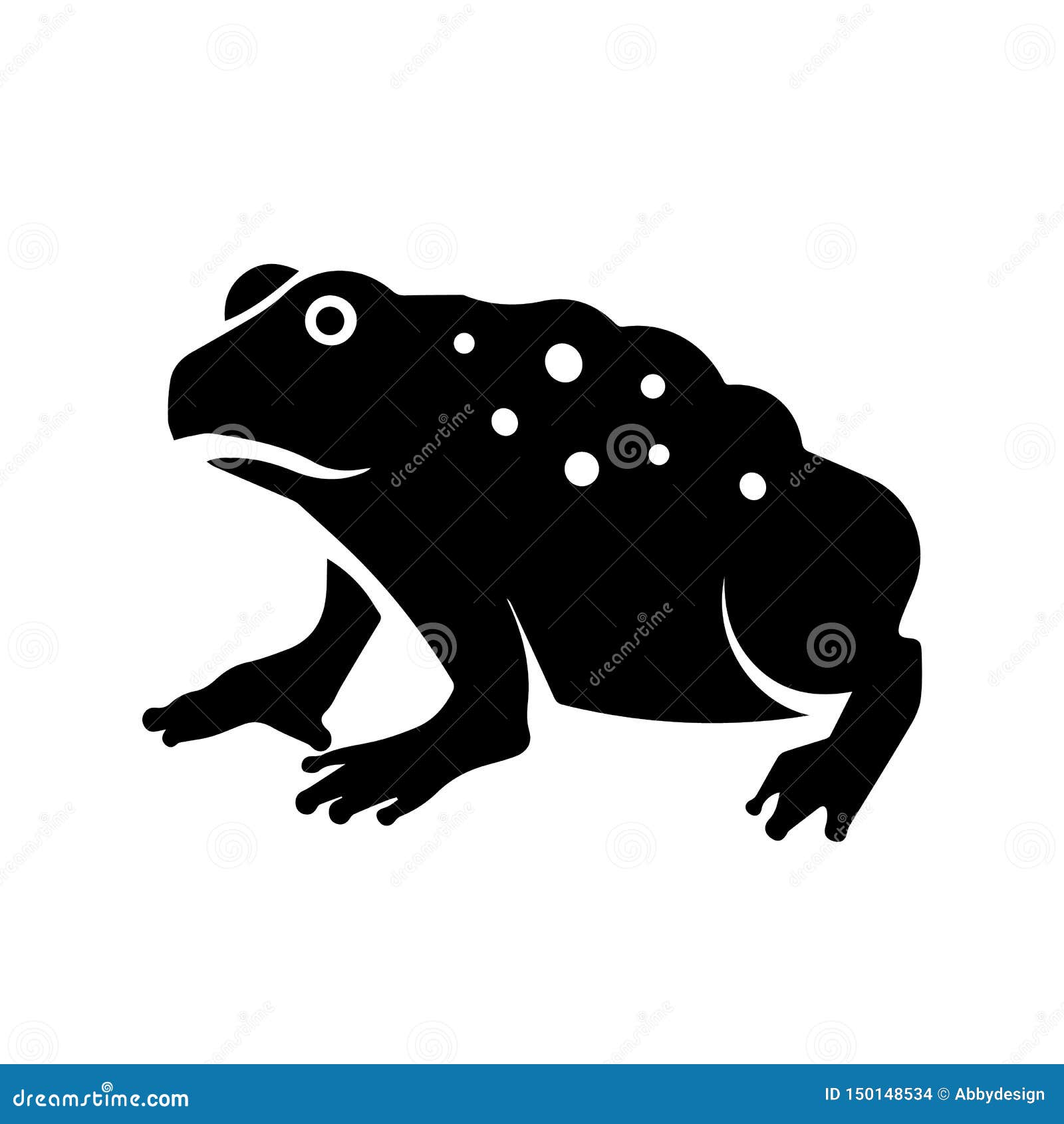 Cane Toad Icon Vector stock vector. Illustration of australia - 150148534