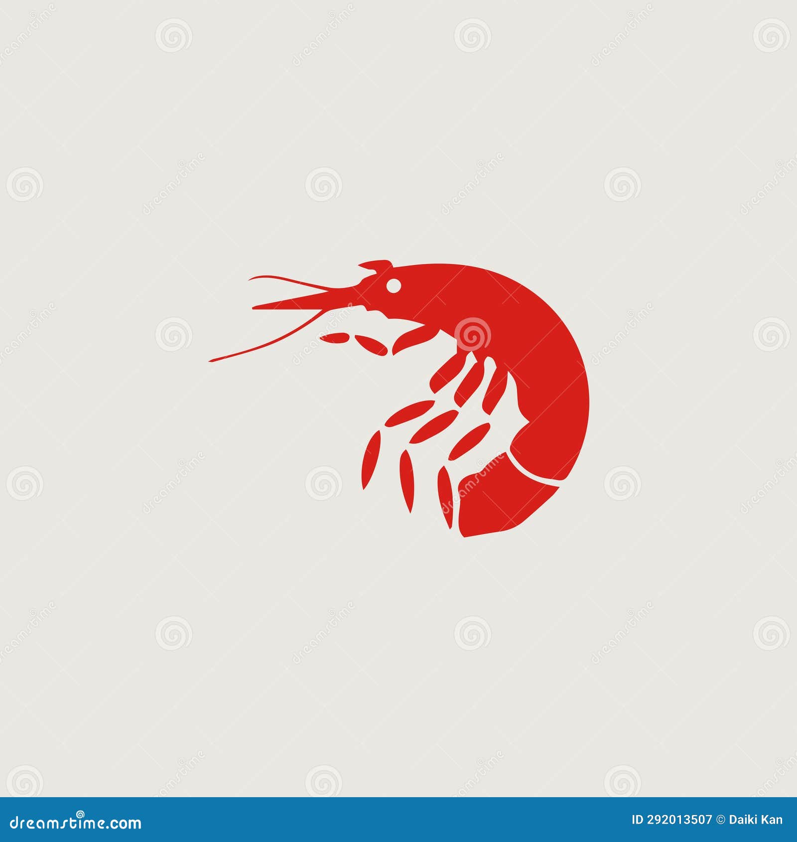 Shrimp logo vector image stock illustration. Illustration of seafood ...