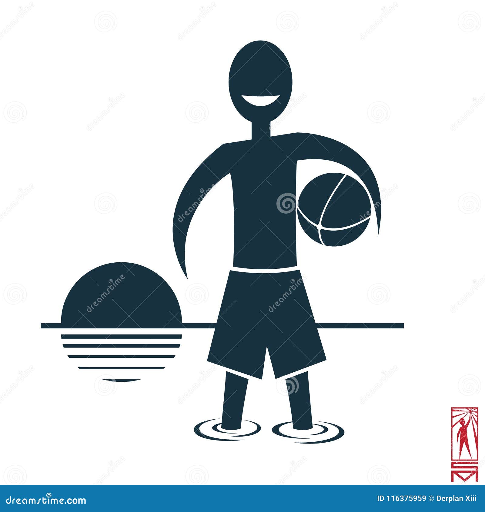 Stick sea stock vector. Illustration of summer, vector - 116375959