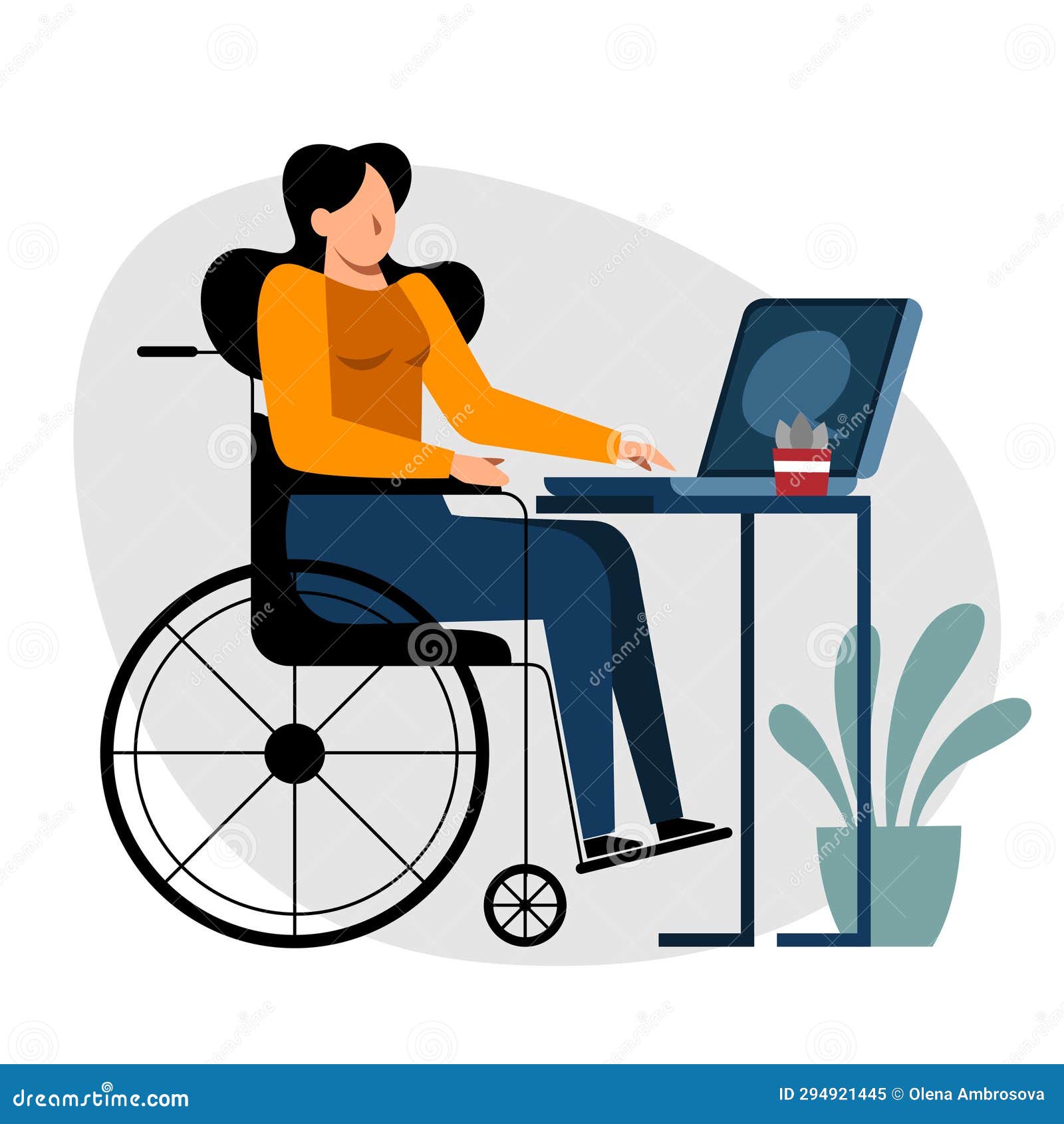 A Student With A Wheelchair Being Given The Opportunity To Code And ...