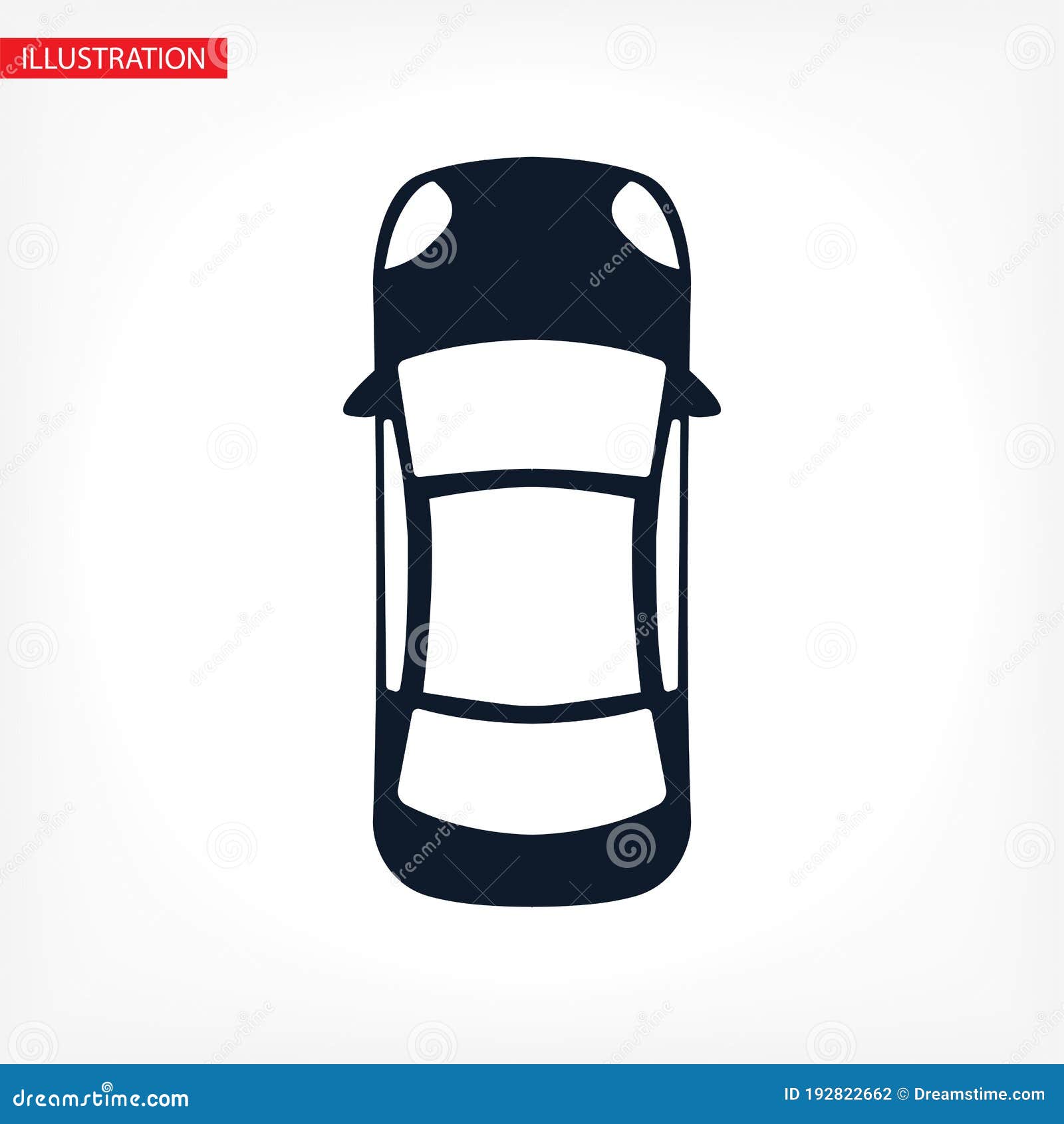 PLain Car Silhouette Vector Icon. Driving Logo. Vector Icon Image of ... PLain Car Silhouette Vector Icon. Driving Logo. Vector Icon Image of ...