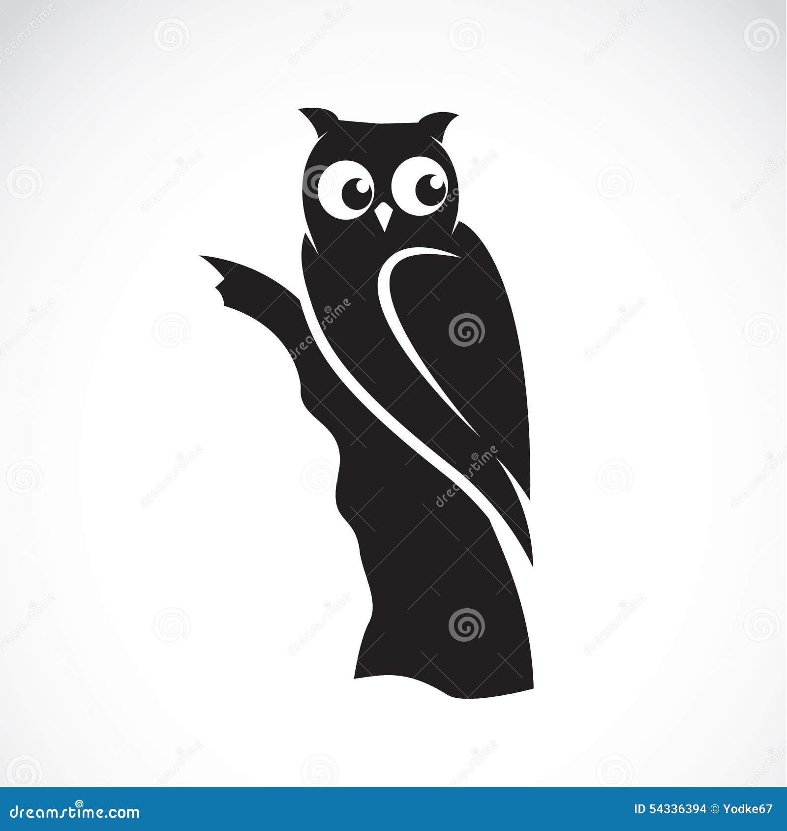 Vector a Imagem De Uma Coruja Ilustração do Vetor - Ilustração de bico ...