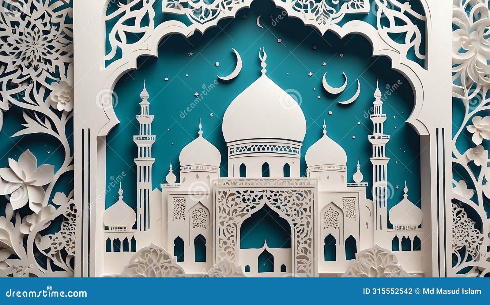 Vector Images for Muharram Mosque Stock Illustration - Illustration of ...