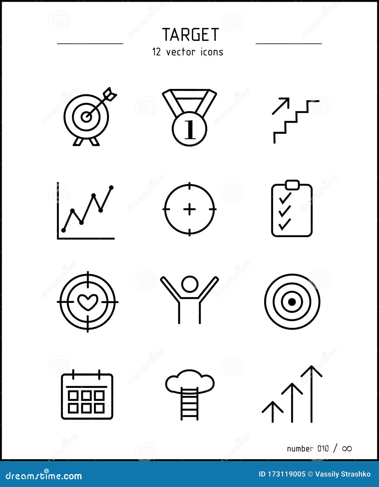 Vector Images on the Theme of Goals and Plans Stock Vector ...