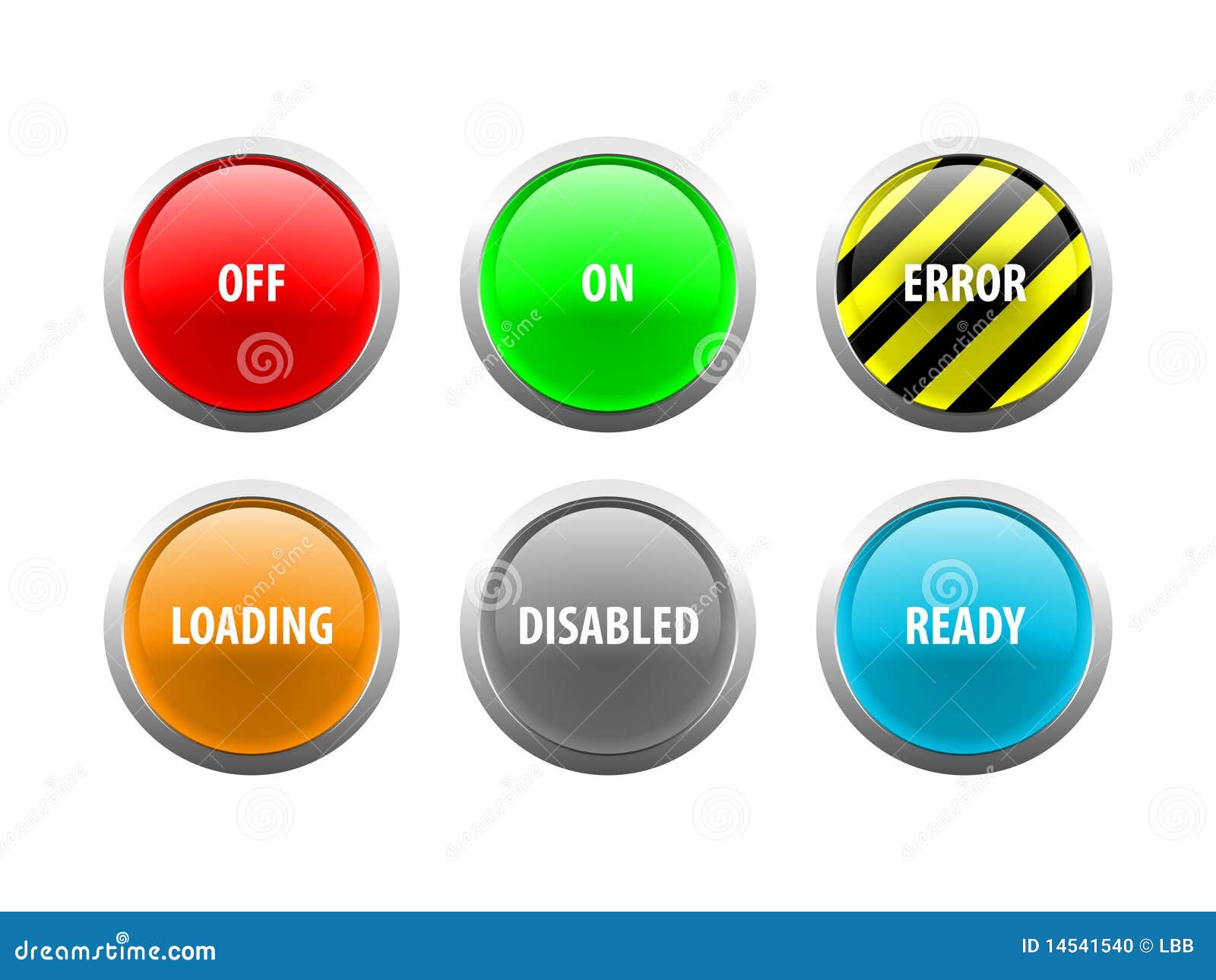Vector Indicator Buttons | CartoonDealer.com #14541540 Vector Indicator Buttons | CartoonDealer.com #14541540