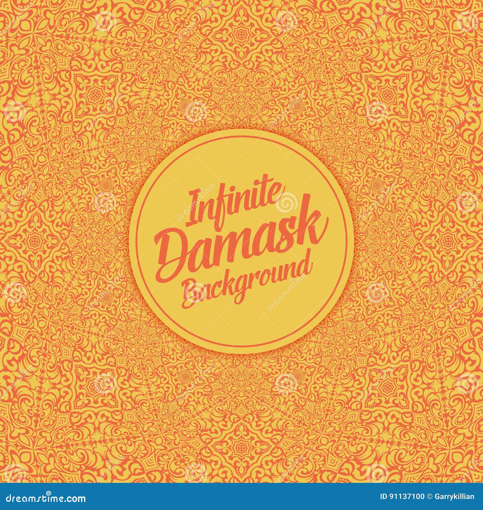 Vector Infinite Space Background. Matrix Of Glowing Stars With Illusion ...