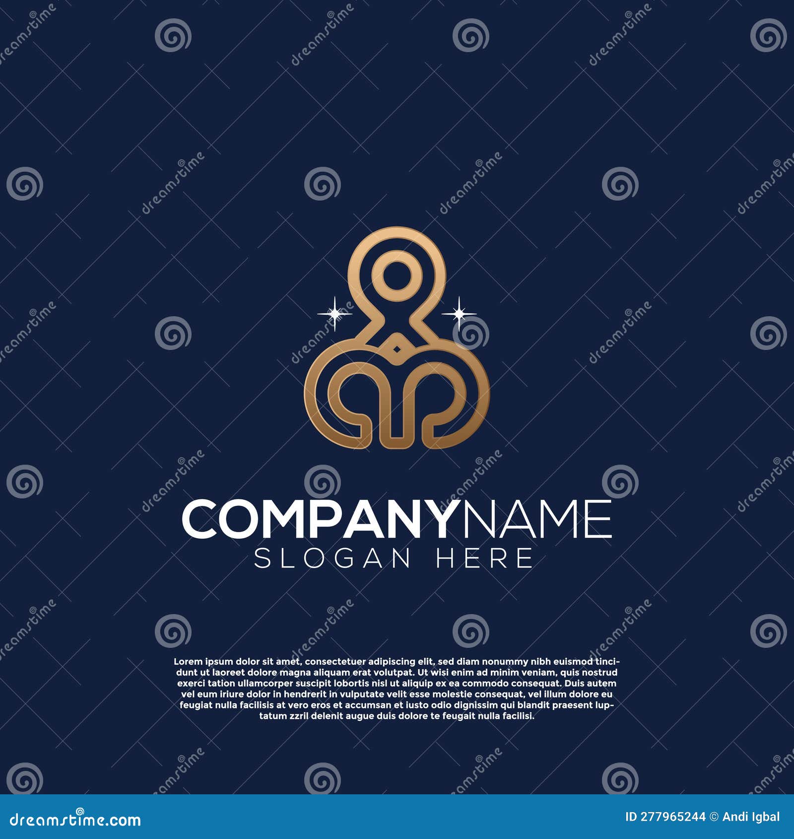 Vector Infinite M Letter Logo Stock Vector - Illustration of corporate ...