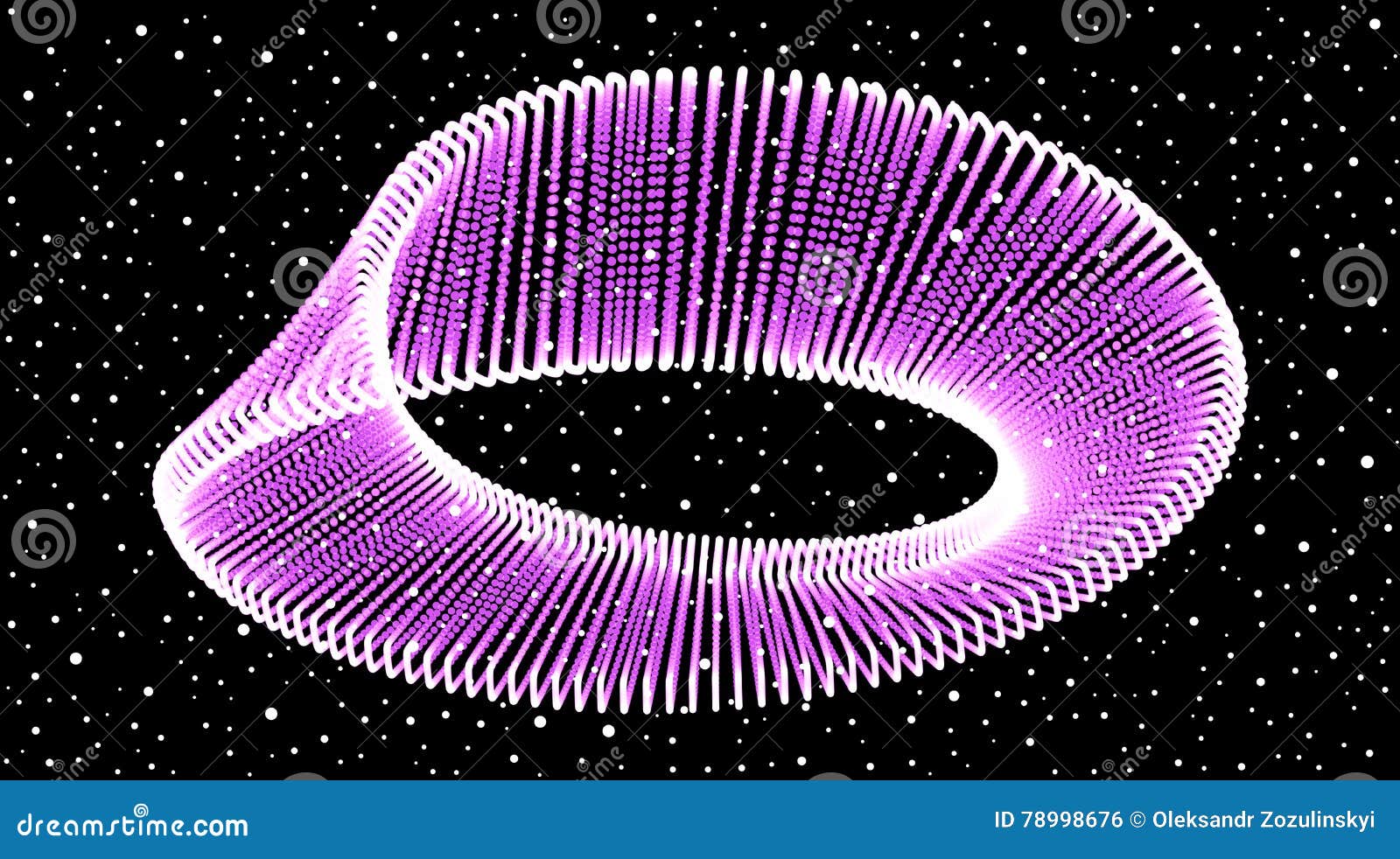 Vector Infinite Shining Symbol. Limitless Blue Sign On Transparent ...