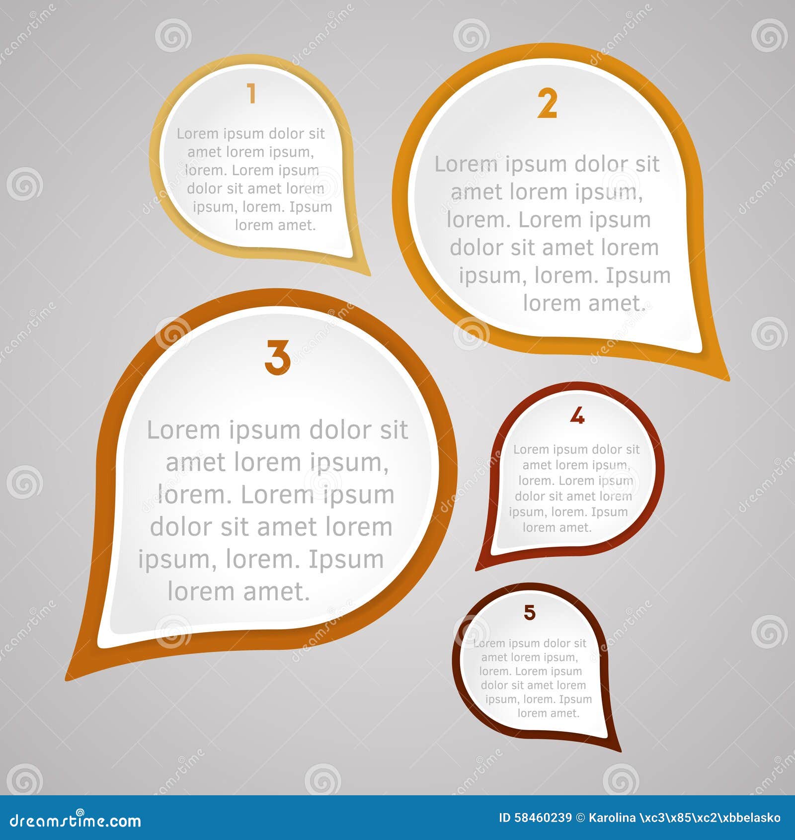 Vector Infographic Background Stock Vector - Illustration of choice ...