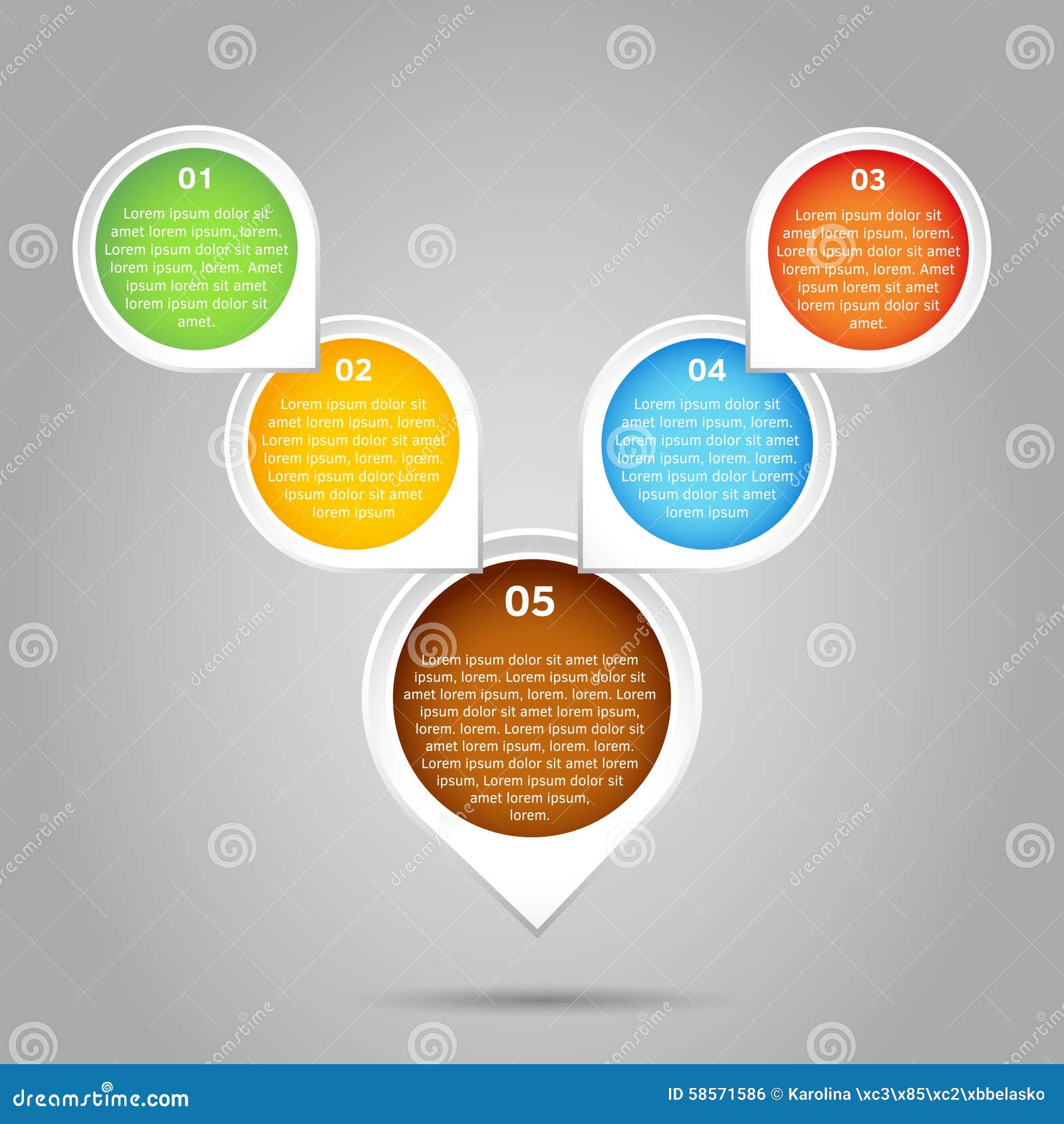 Vector Infographic Background Stock Vector - Illustration of template ...