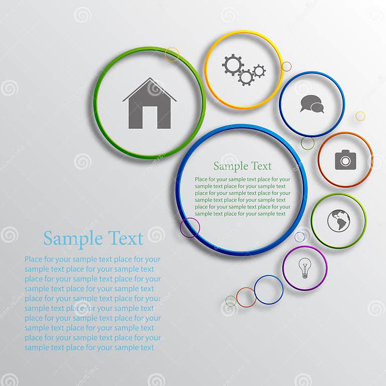 Vector Infographic Background Design Stock Illustration - Illustration ...