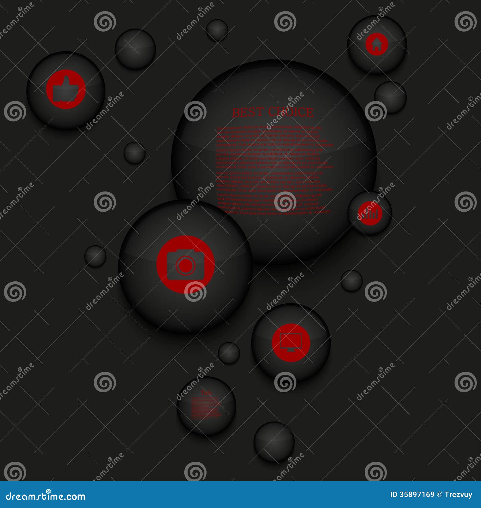 Vector Infographic Background Design. Eps10 Stock Vector - Illustration ...