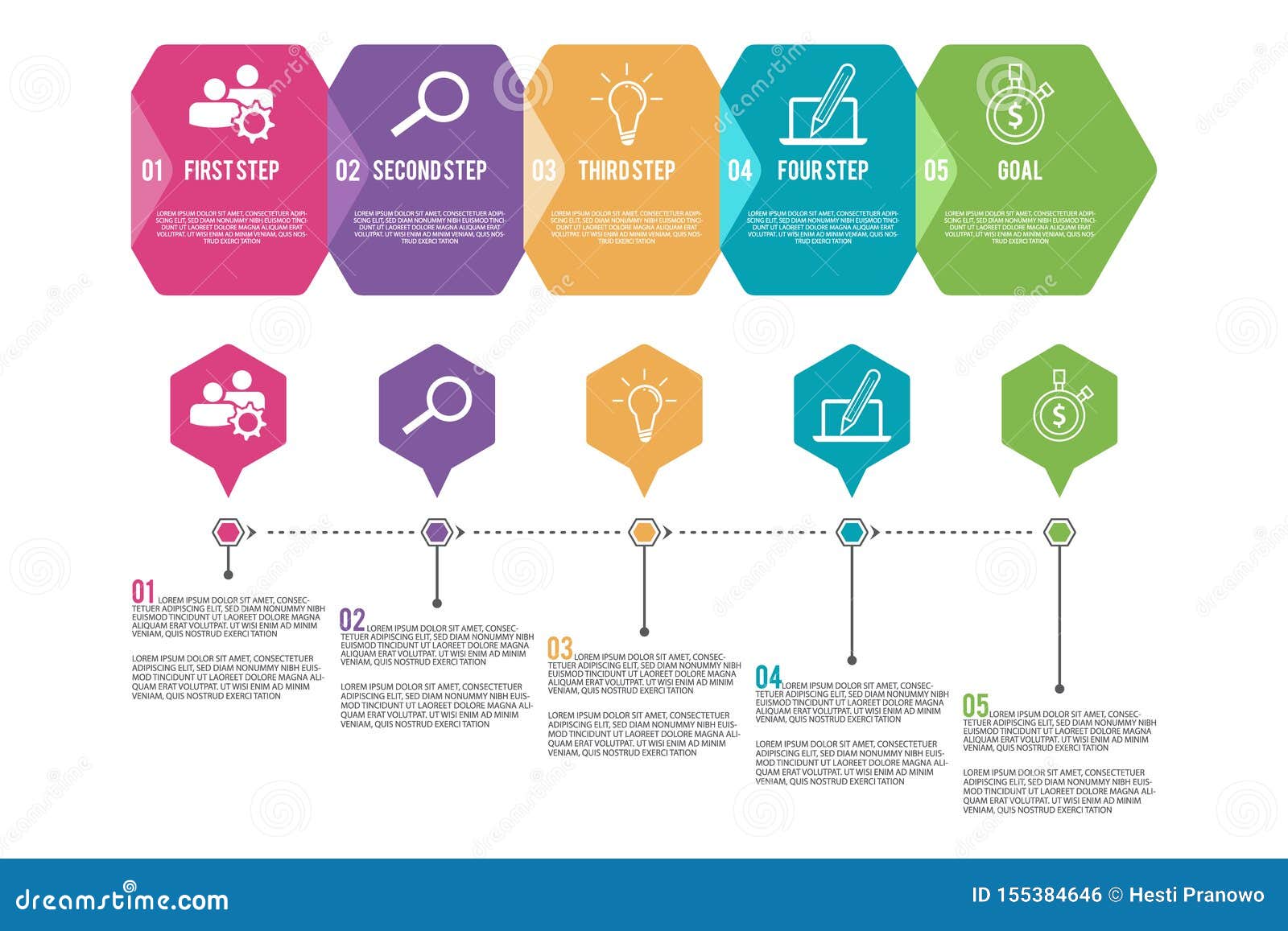 Vector Infographic Label Template with Icons and 5 Options or Steps ... Vector Infographic Label Template with Icons and 5 Options or Steps ...