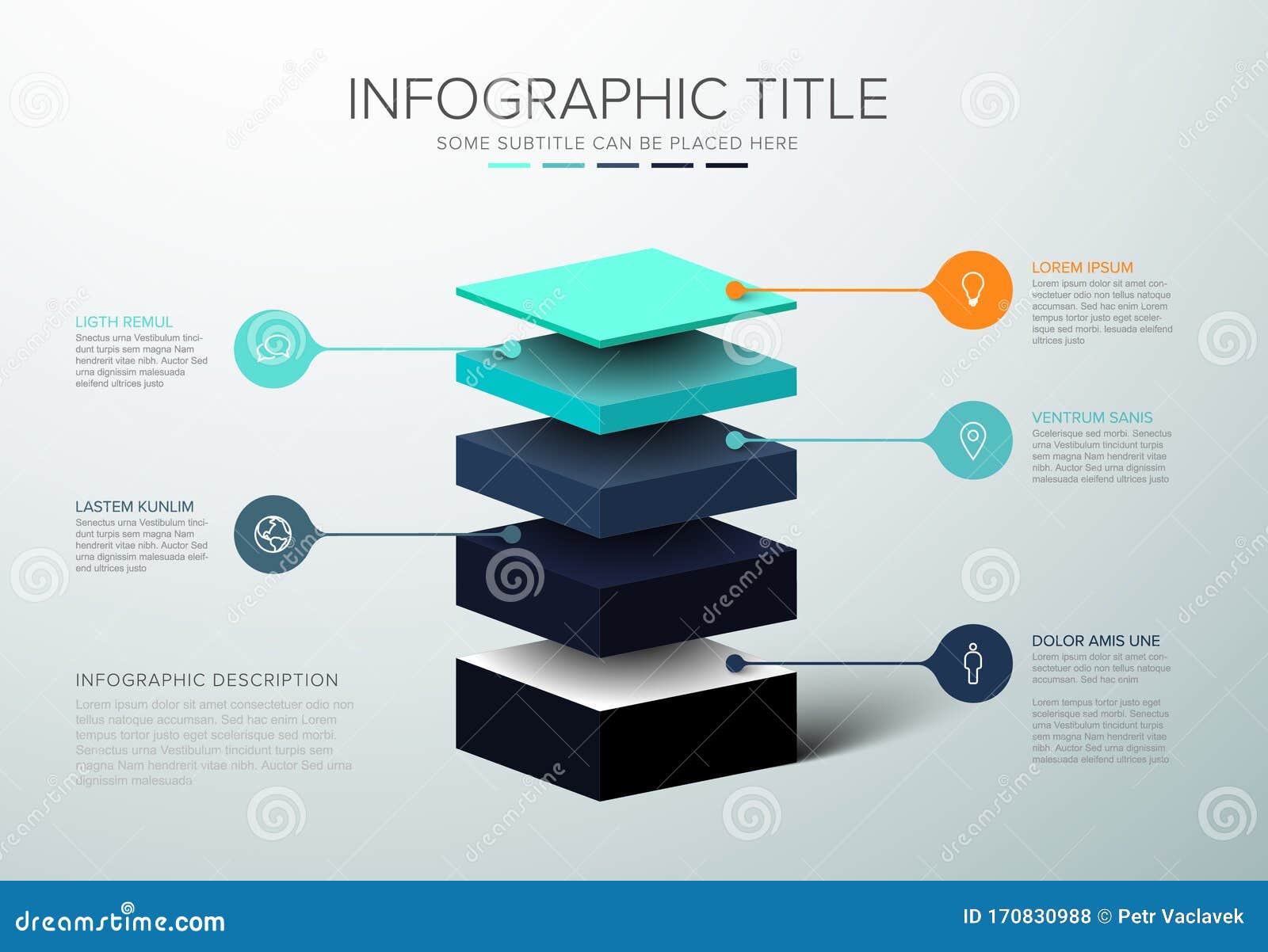 Layered Infographic Template