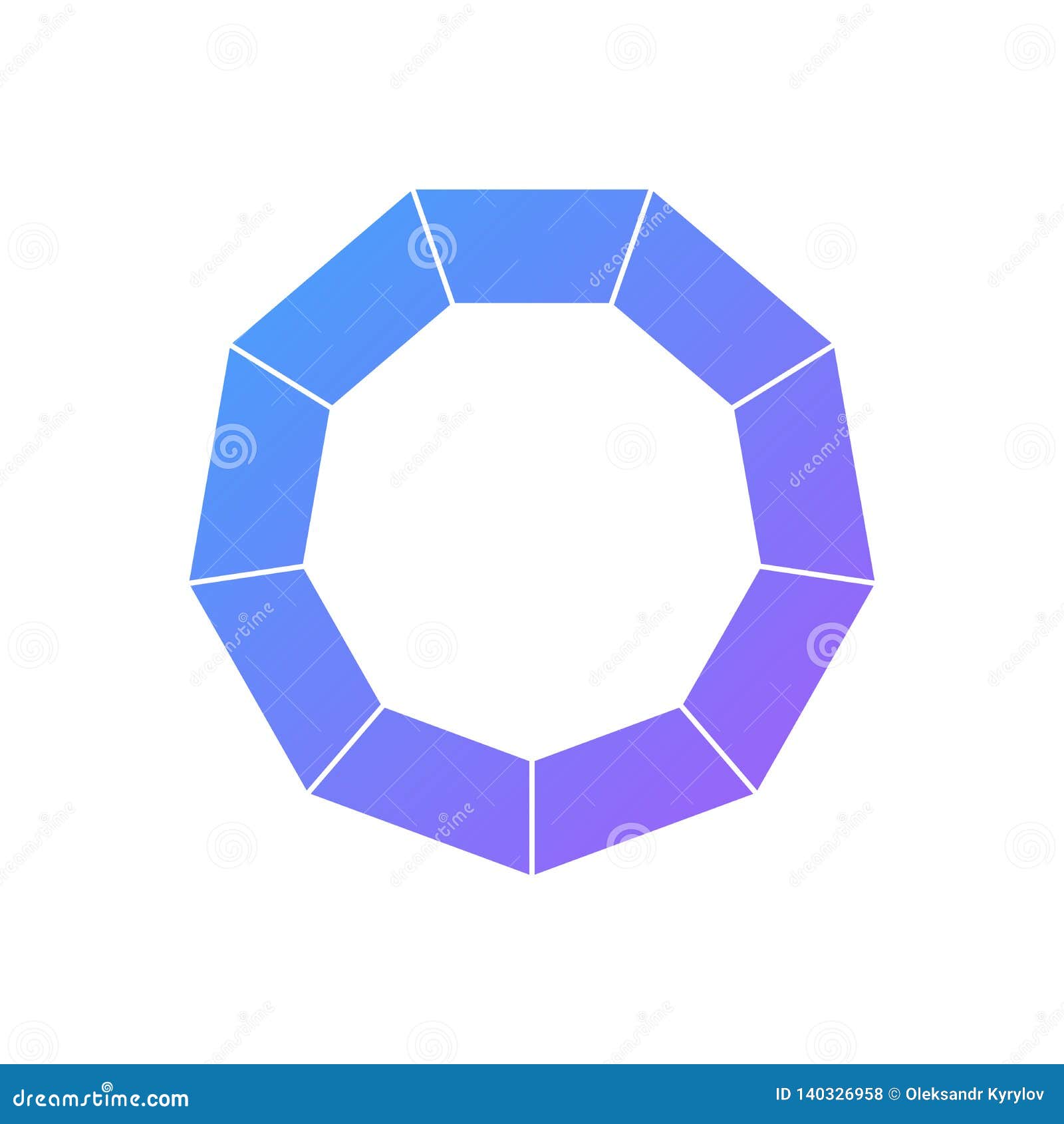 Vector Infographic Octagon Design Template. Business Concept with 8 ...