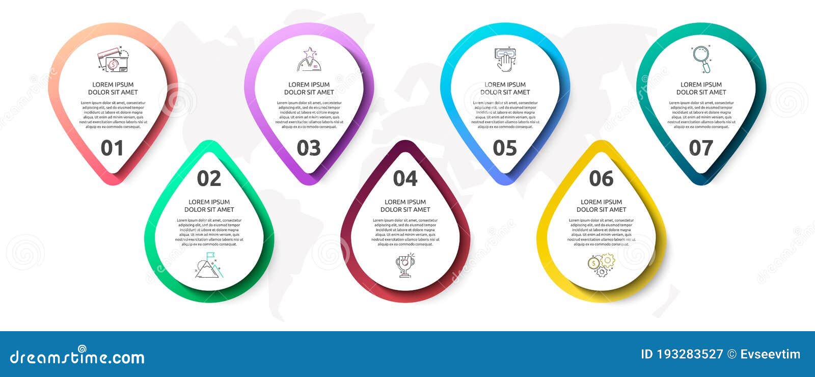 Set Of Diagrams, Graphs, Plots And Charts. Business Graphs Infographic ...