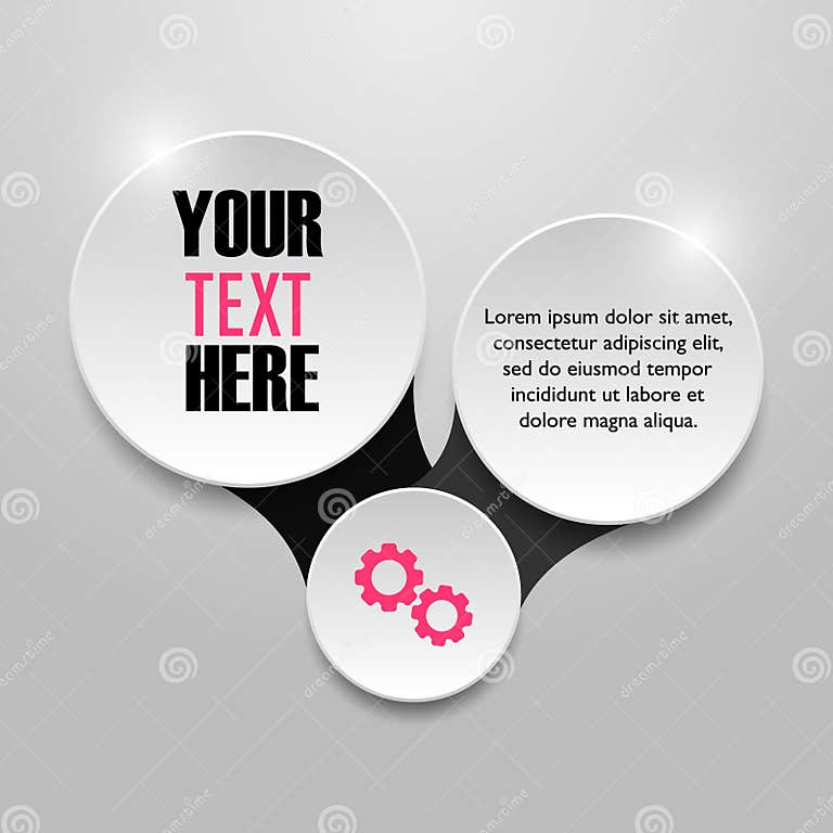 Vector Infographic Tempalte Stock Vector - Illustration of brochure ...