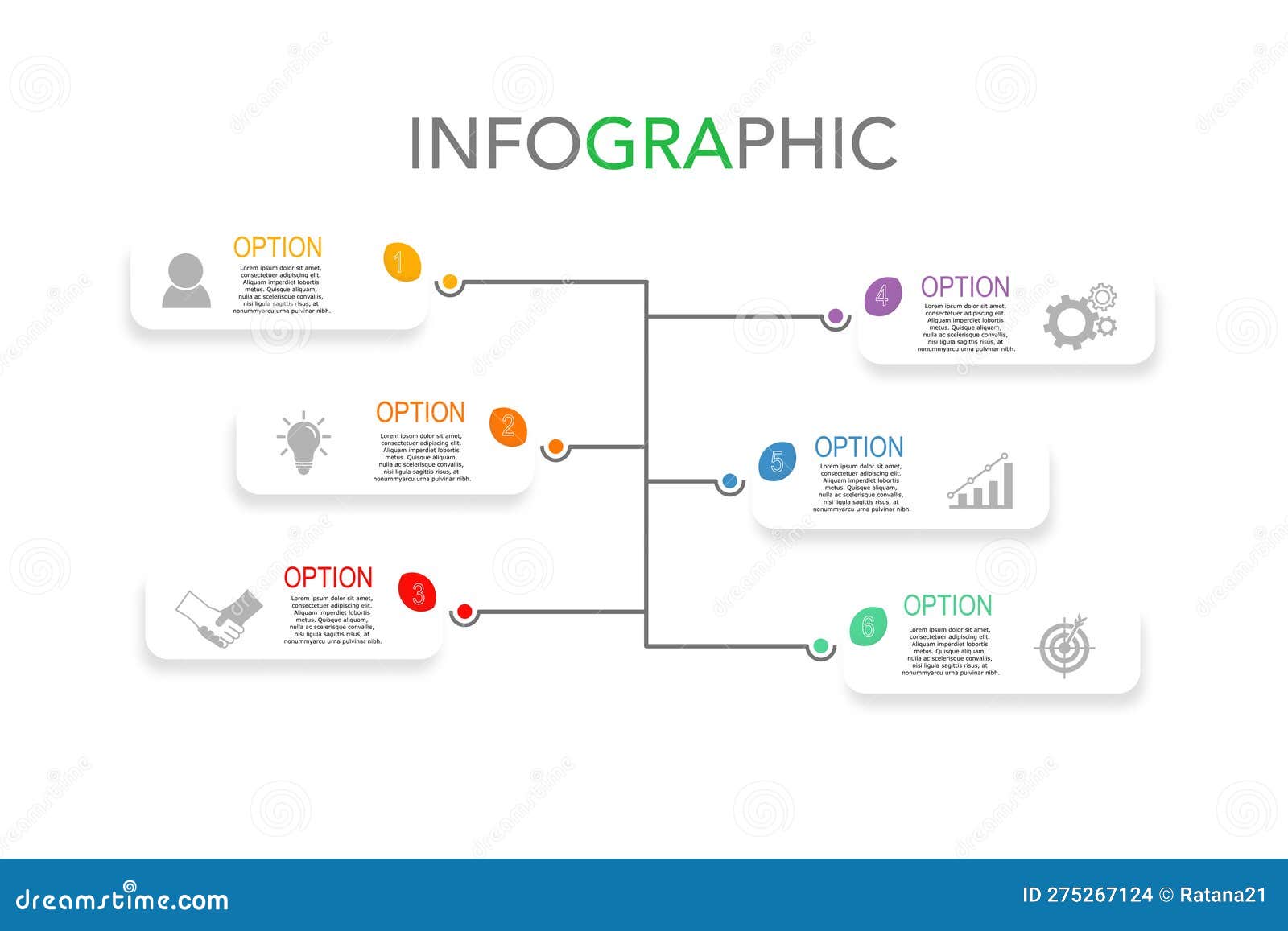 Vector Infographic Template for Business Plan, Strategy, Roadmap ...
