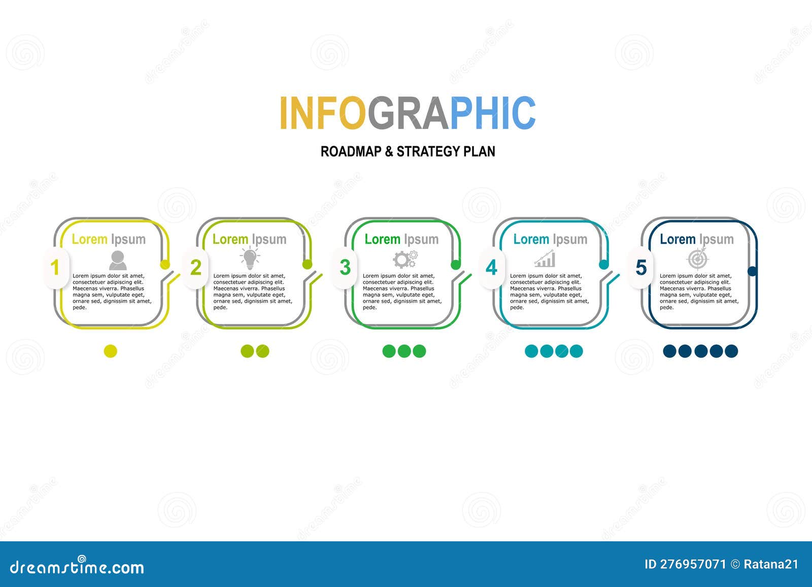 Infographic Template for Business Plan, Strategy, Roadmap, Workflow ...