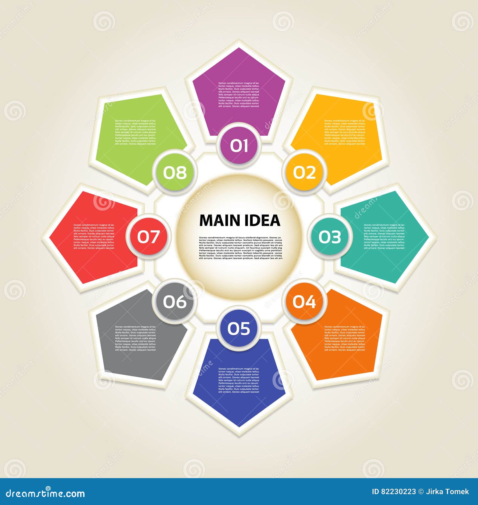 Vector Infographic. Template for Diagram, Graph, Presentation and Chart ...