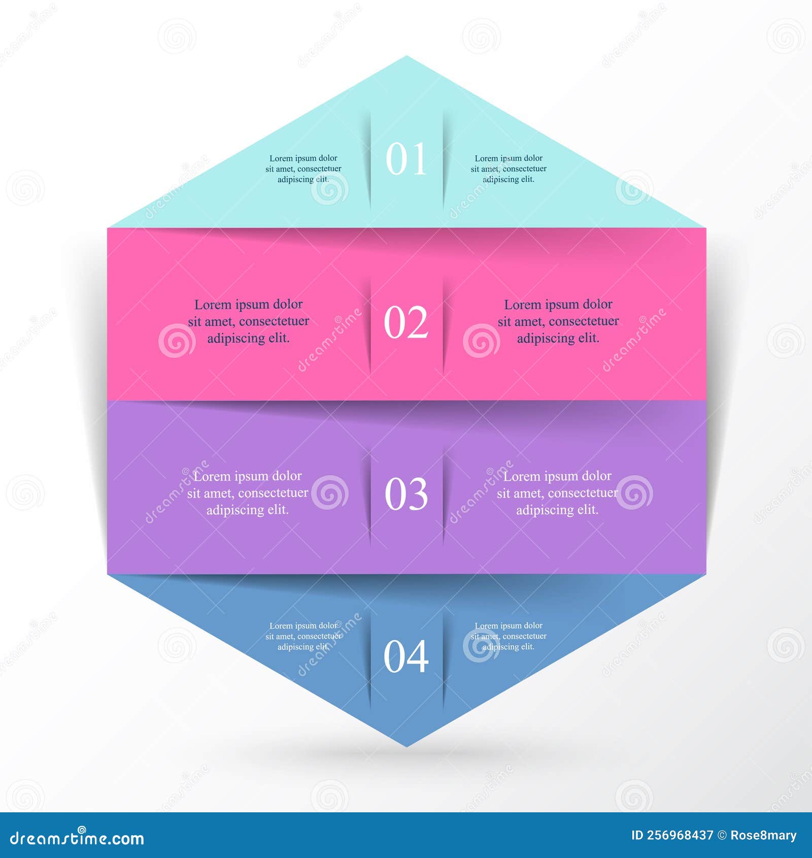 Vector Infographic Template Stock Vector - Illustration of graphic ...