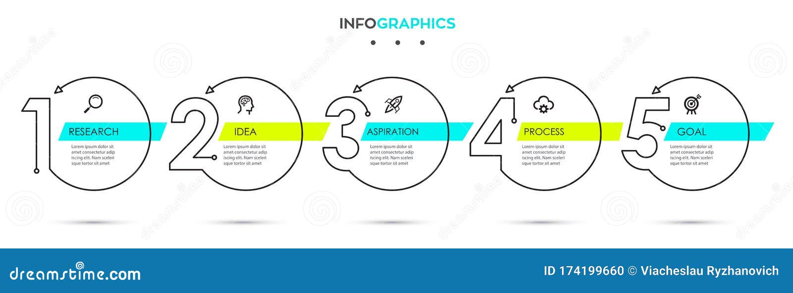 Vector Infographic Template Stock Vector - Illustration of elements ...