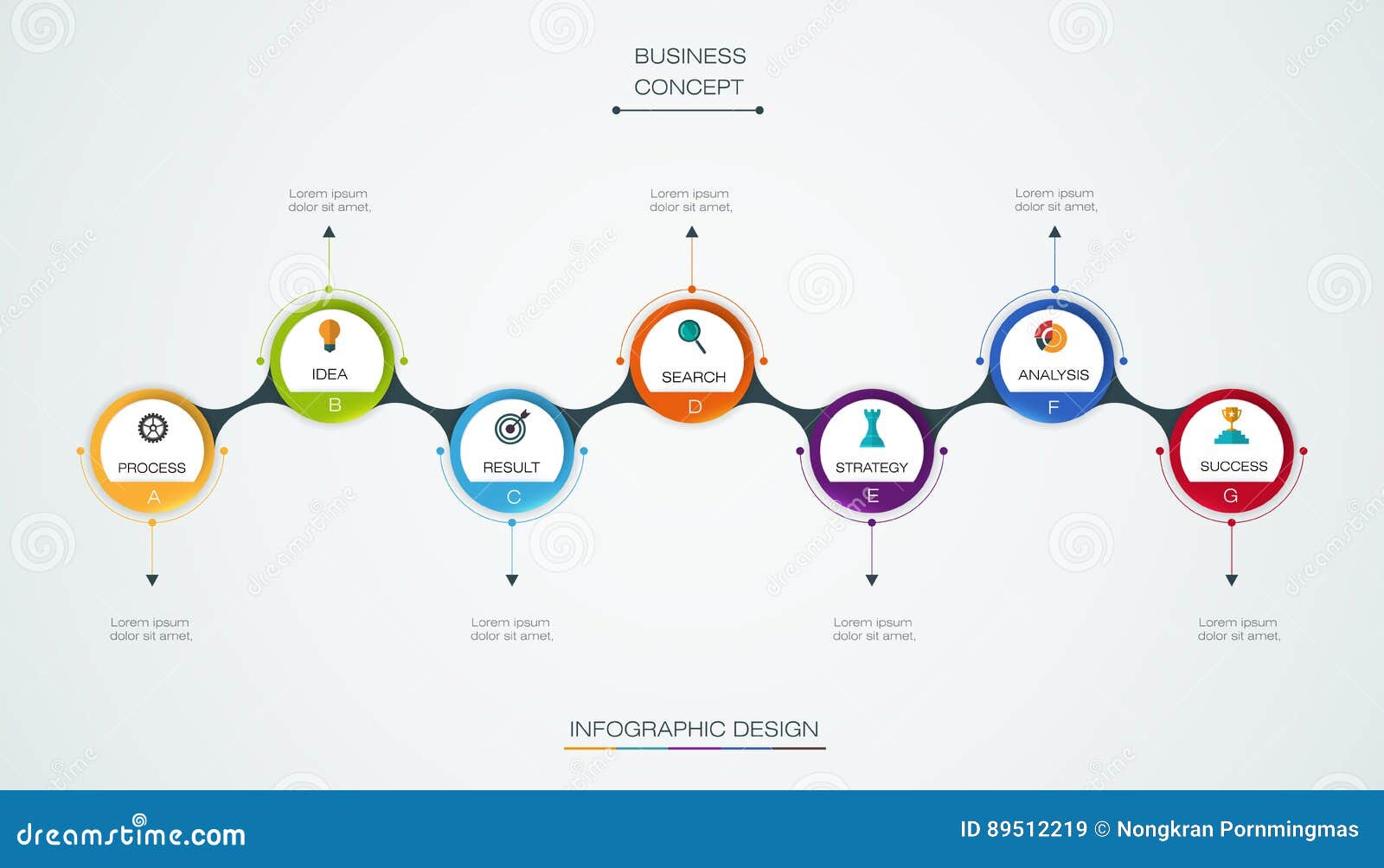 Vector Infographic Timeline Template with 3D Paper Label, Integrated ... Vector Infographic Timeline Template with 3D Paper Label, Integrated ...