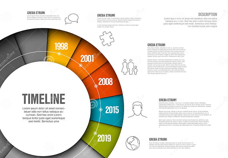 Vector Infographic Timeline Template Stock Vector - Illustration of ... Vector Infographic Timeline Template Stock Vector - Illustration of ...