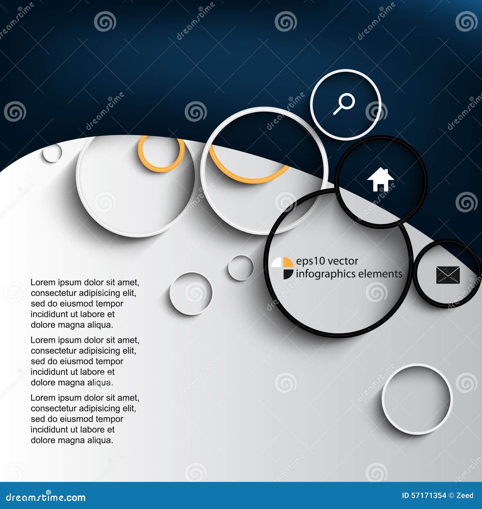 Vector Infographics Background Stock Vector - Illustration of backdrop ...