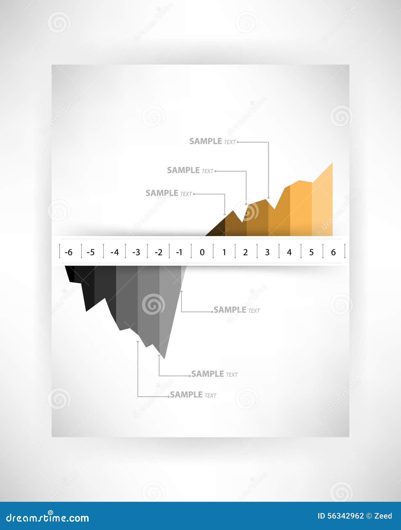 Vector Infographics Chart Concept Background Stock Vector ...