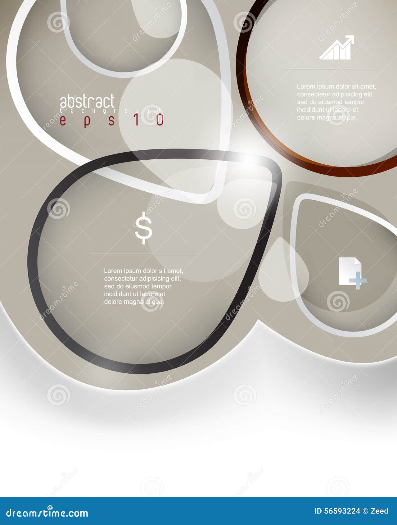 Vector Infographics Concept Background Stock Vector - Illustration of ...