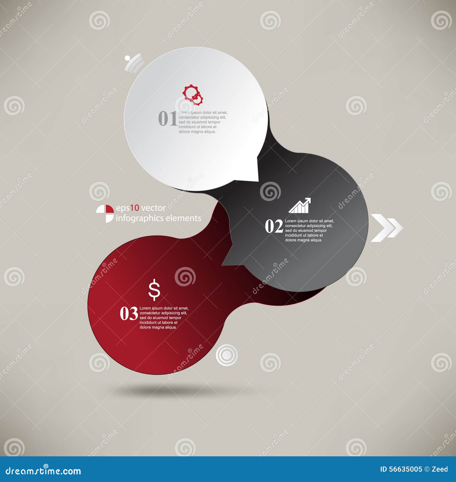 Vector Infographics Elements Background Stock Vector - Illustration of ...