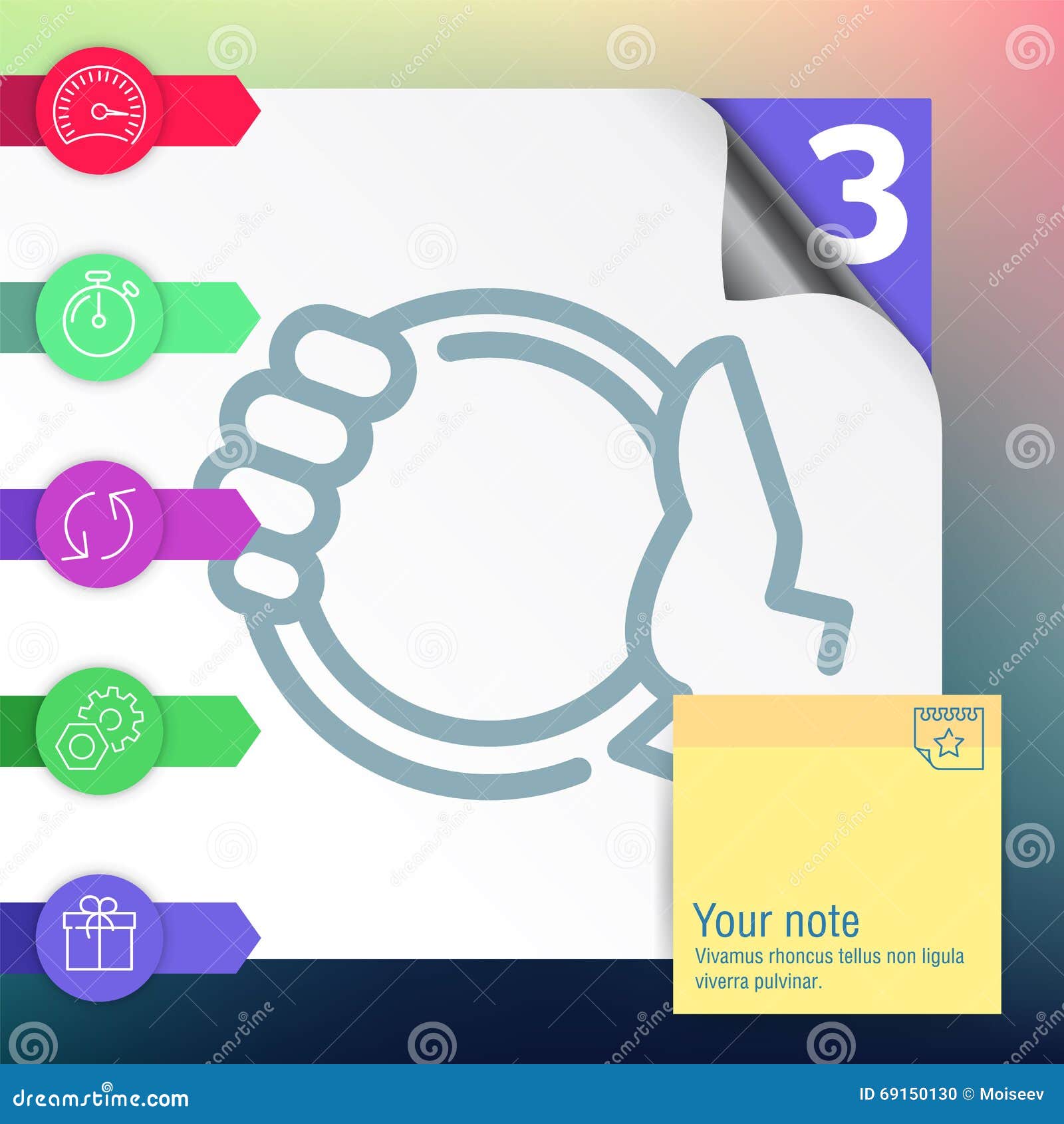 Vector Inforgraphics Template and Design Elements Stock Vector ...