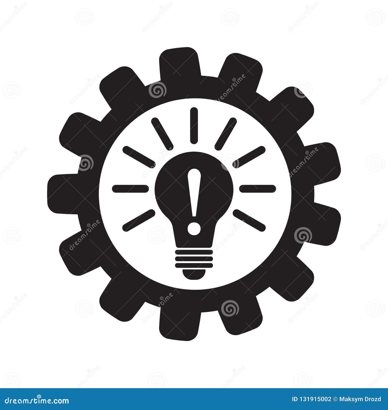 Innovation Icon On White Background. Simple Element Illustration From ...