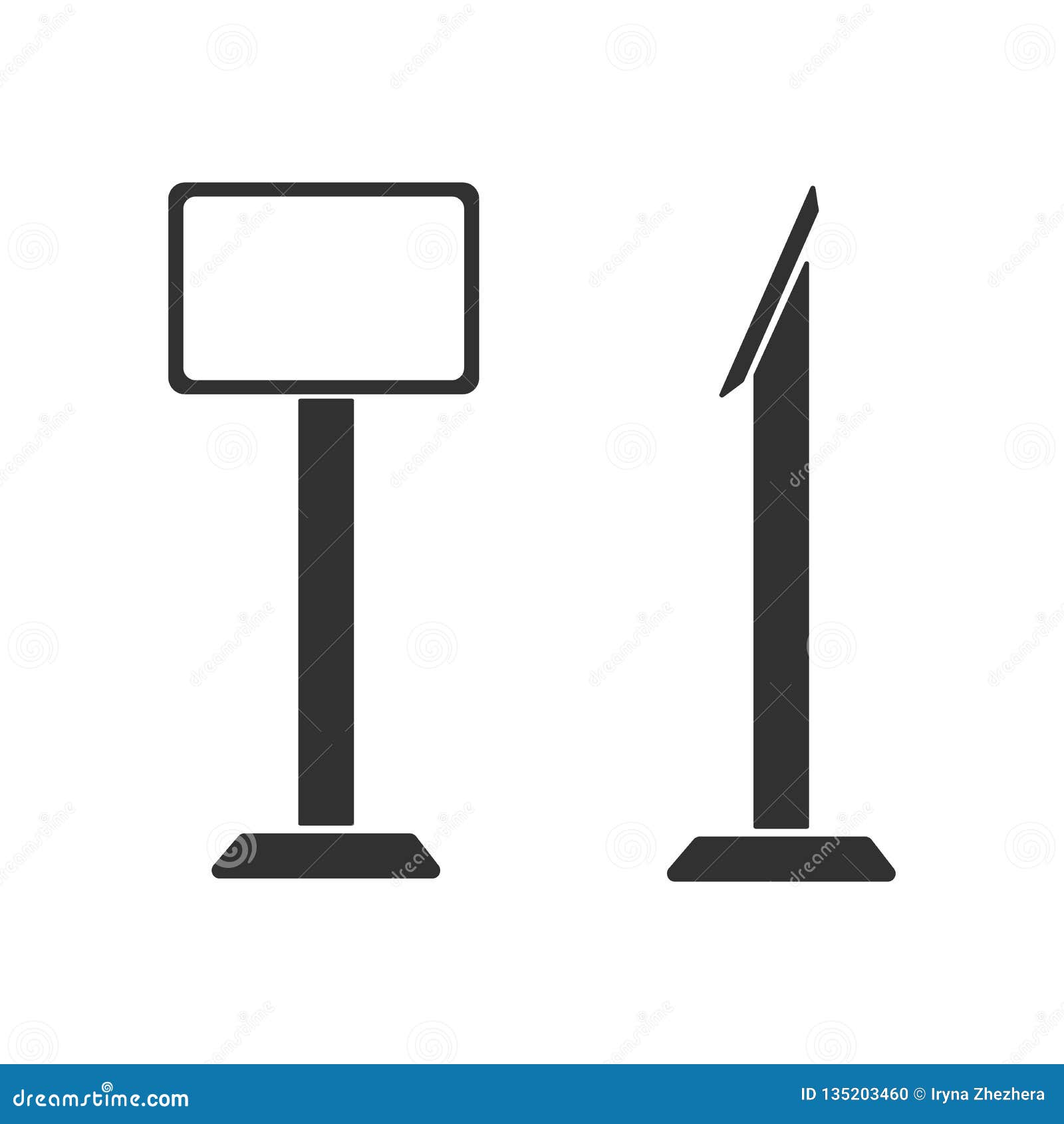 Vector Interactive Information Kiosk Terminal Stand Screen Display ... Vector Interactive Information Kiosk Terminal Stand Screen Display ...