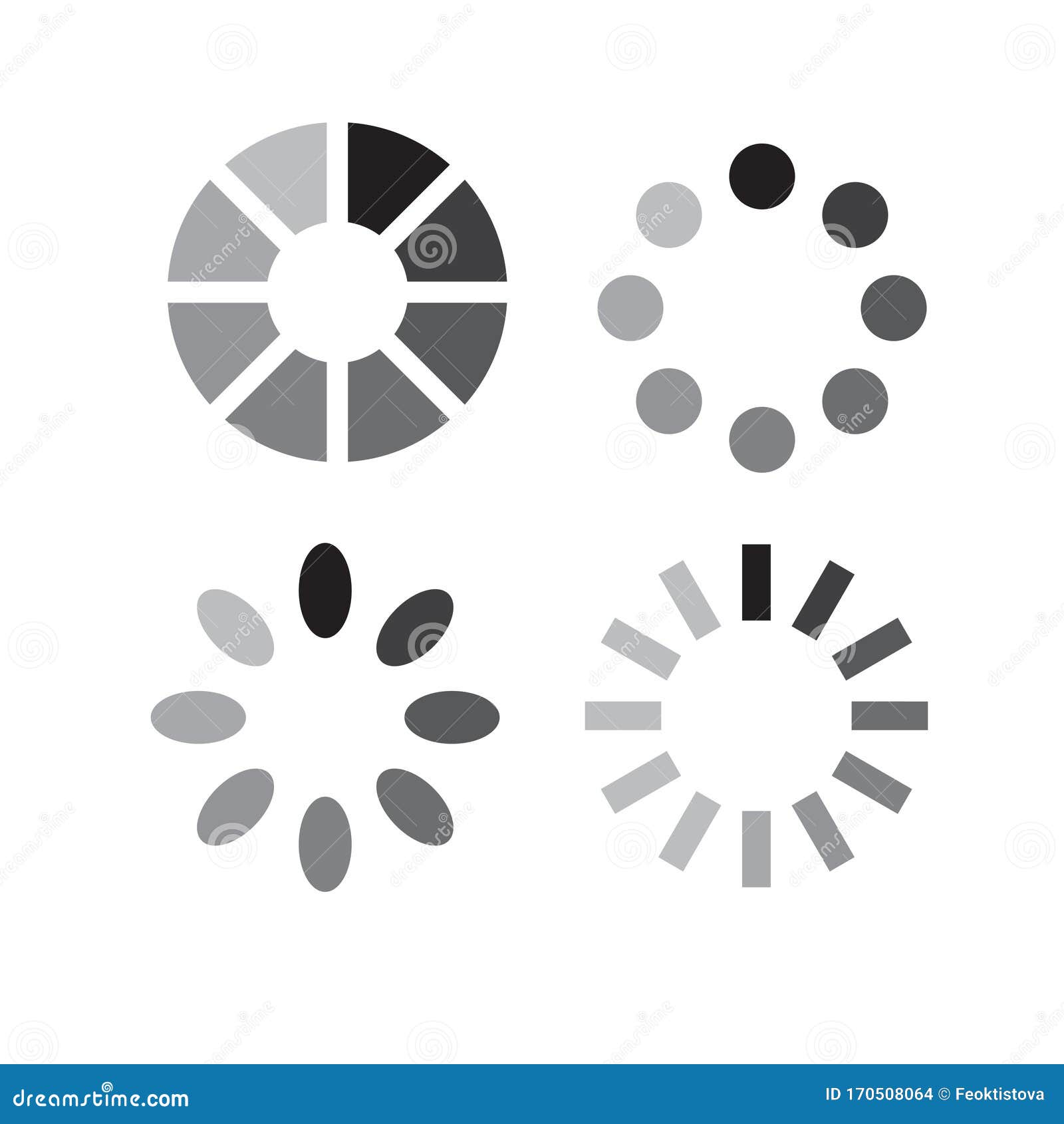 Vector Internet Buffer Loading Page Icon Isolated Stock Vector ...