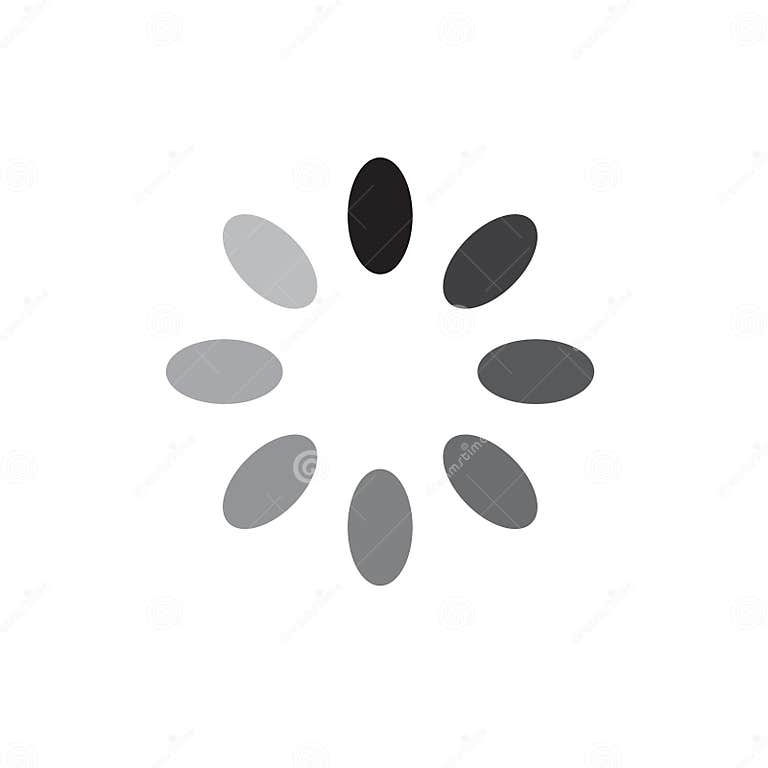Vector Internet Buffer Loading Page Icon Isolated Stock Vector ...