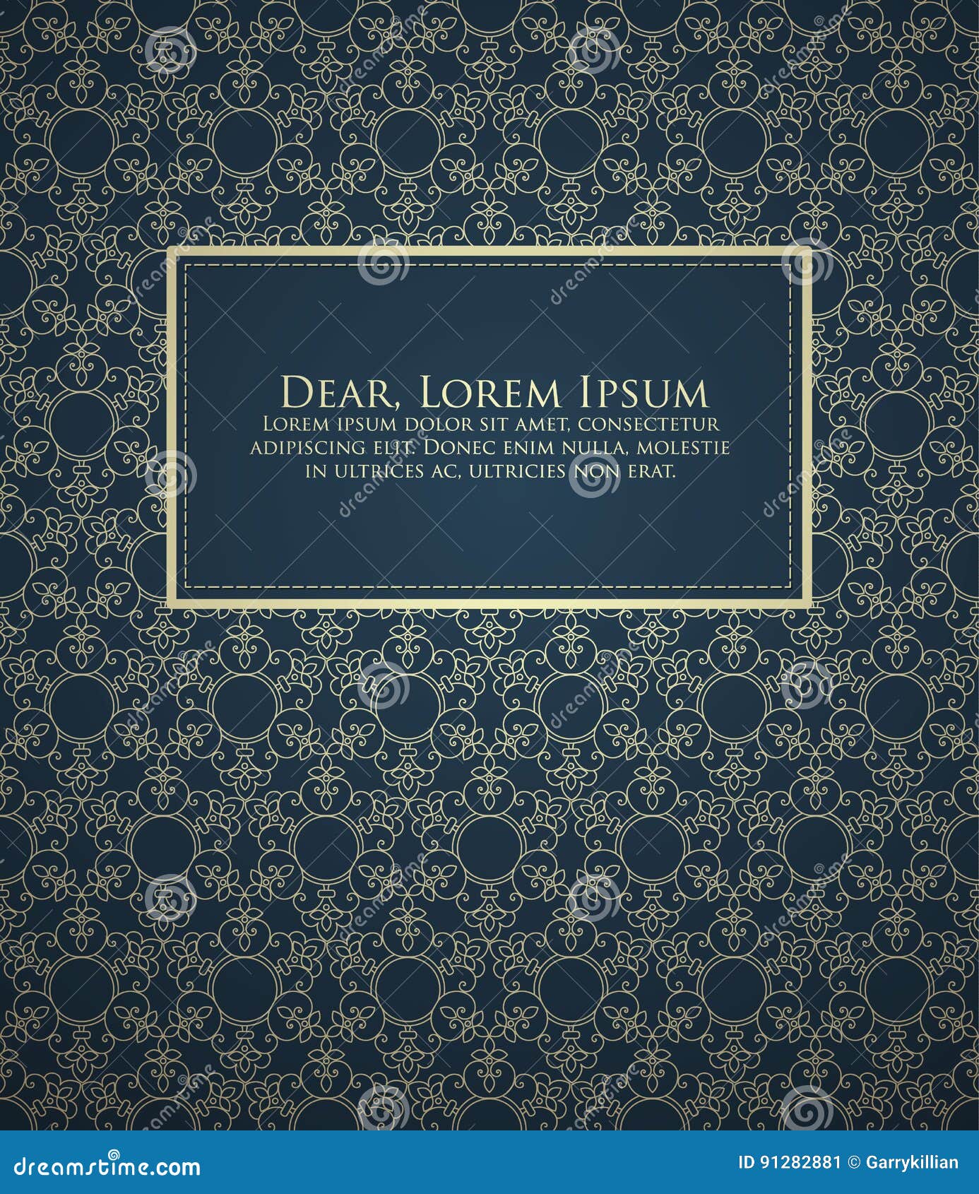 Vector Invitation, Cards with Ethnic Arabesque Elements. Arabesque ...