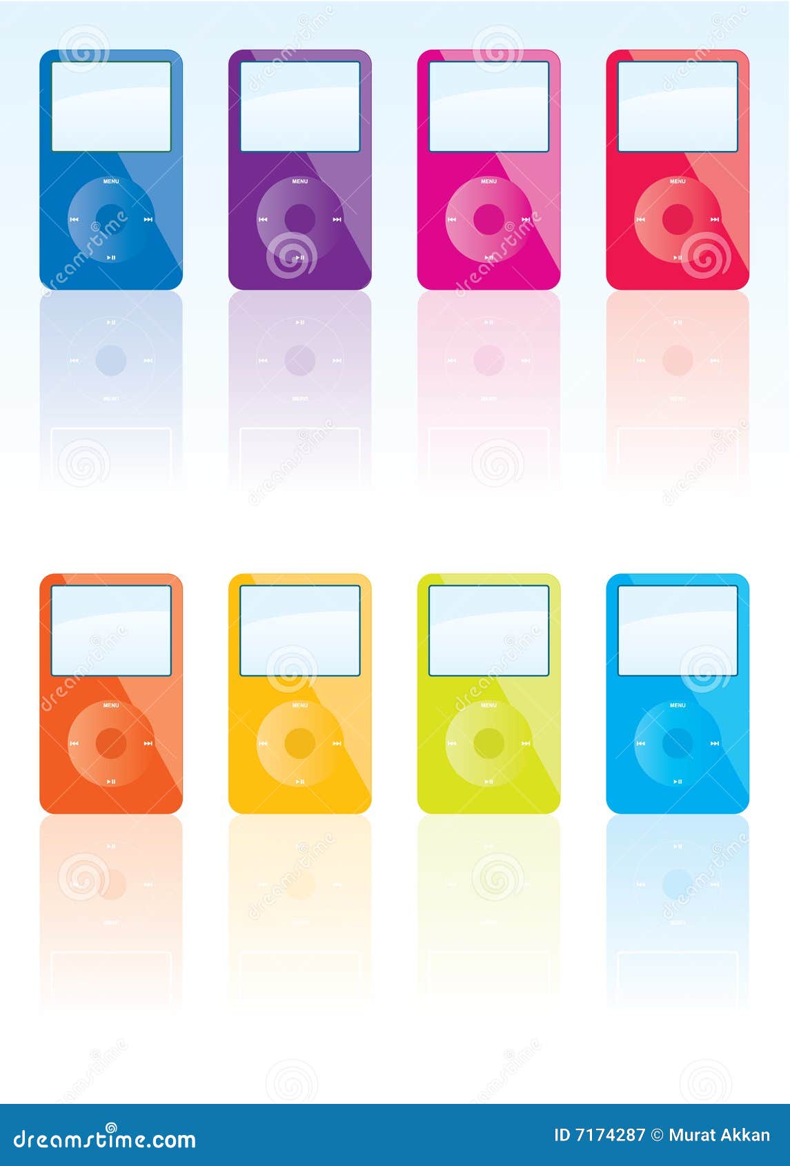 Vector Ipod editorial photography. Illustration of isolated - 7174287