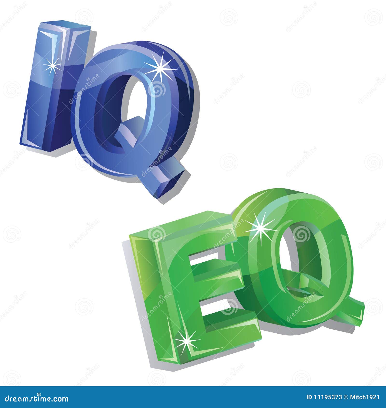Vector iq and eq word stock vector. Illustration of metal - 11195373 Vector iq and eq word stock vector. Illustration of metal - 11195373