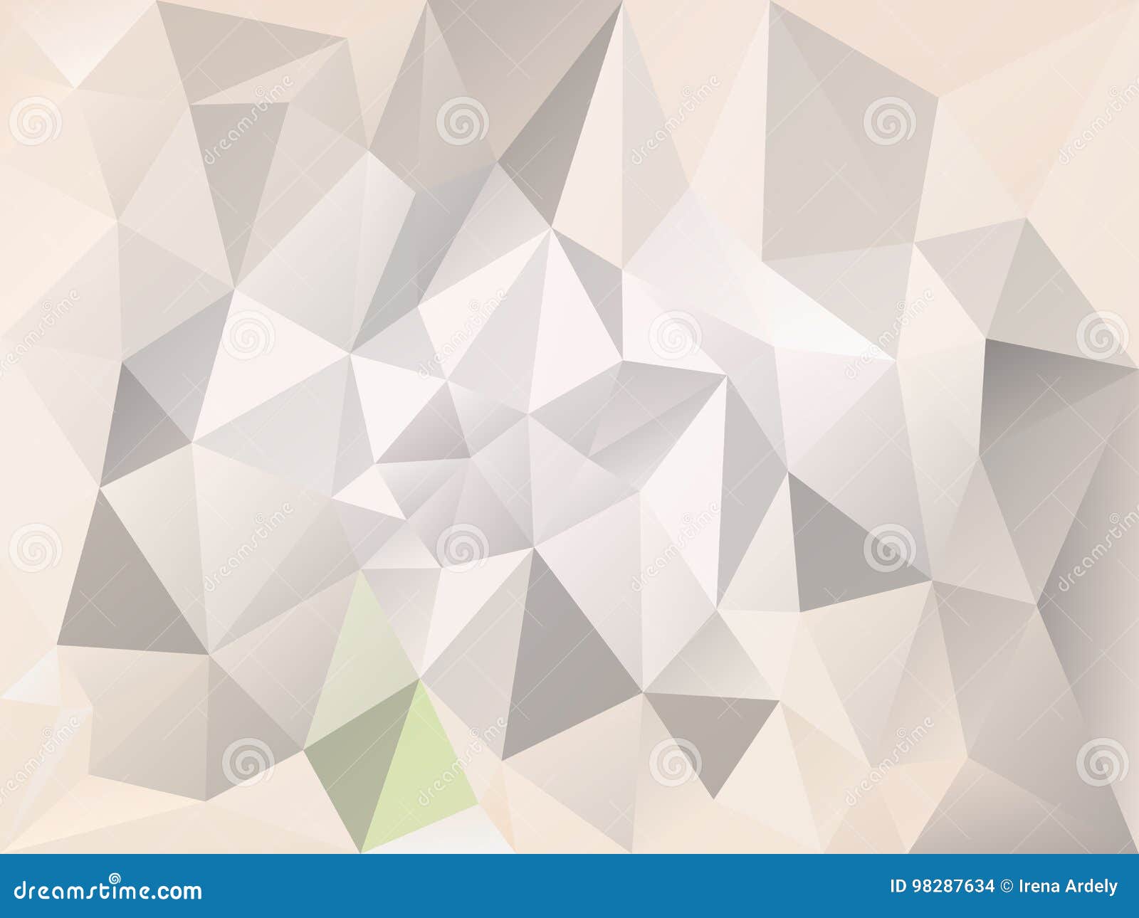 Vector Irregular Polygon Background with a Triangle Pattern in Light ...