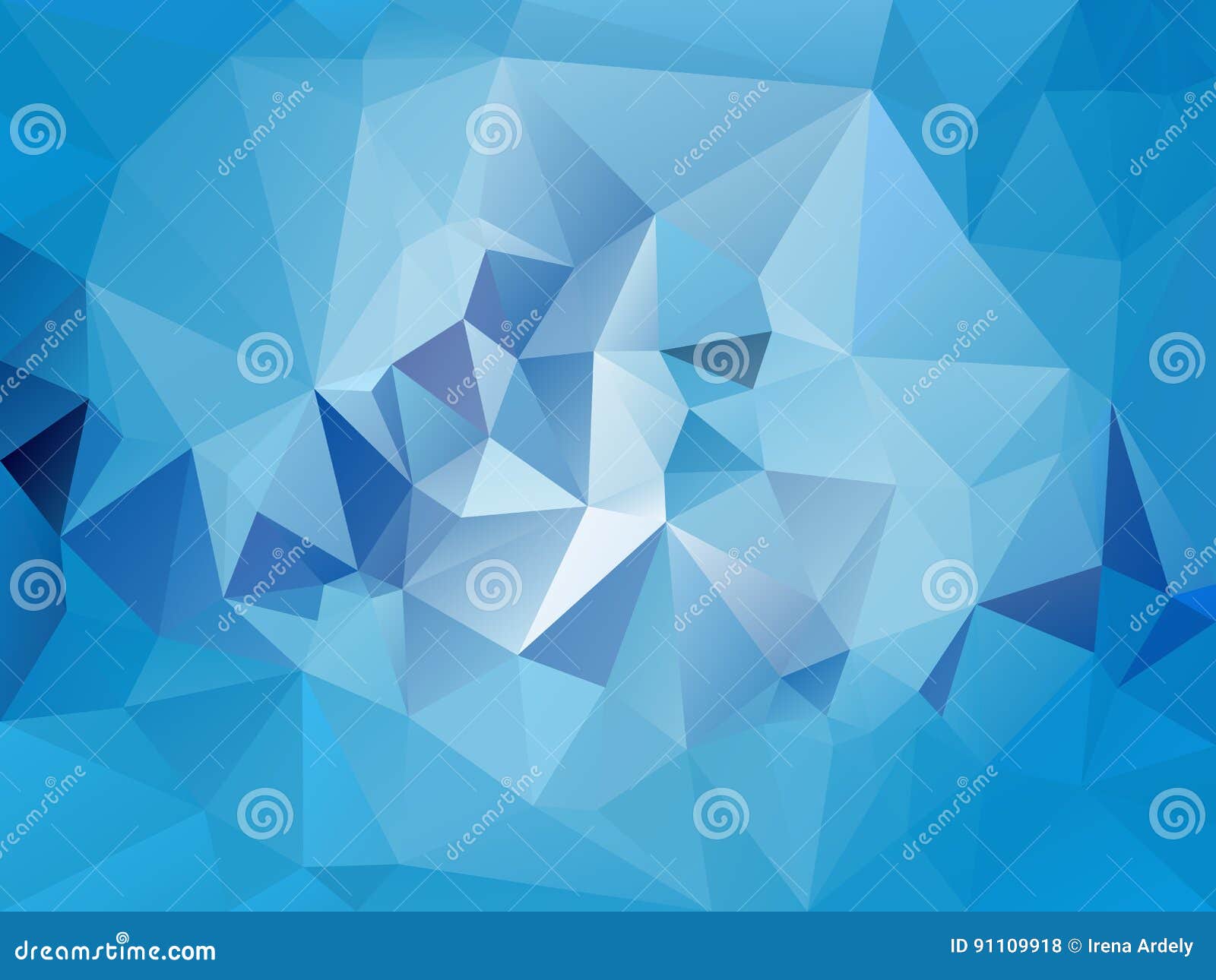 Vector Irregular Polygon Background with a Triangle Pattern in Light ...