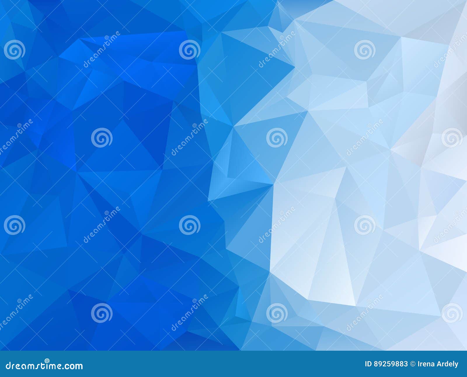 Vector Irregular Polygon Background with a Triangle Pattern in Sky Blue Color - Diagonal ...