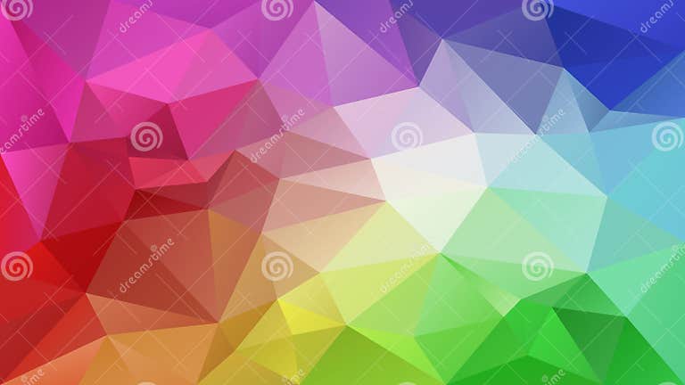 Vector Irregular Polygonal Background - Triangle Low Poly Pattern ...