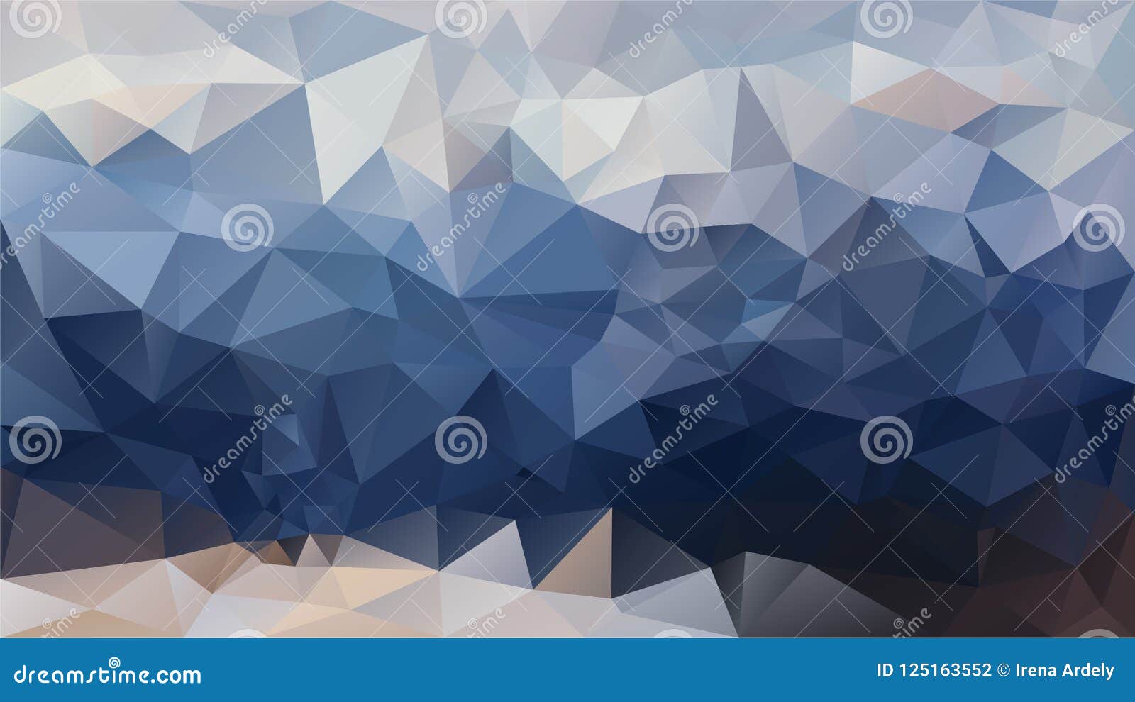 Vector Irregular Polygonal Background - Triangle Low Poly Pattern ...