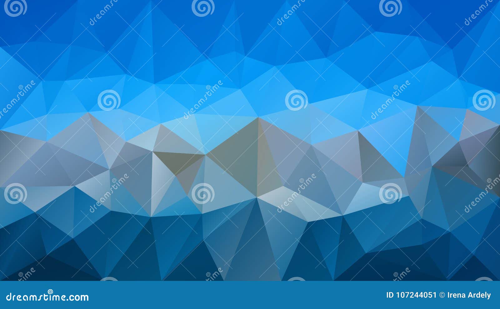 Vector Irregular Polygonal Background - Triangle Low Poly Pattern ...